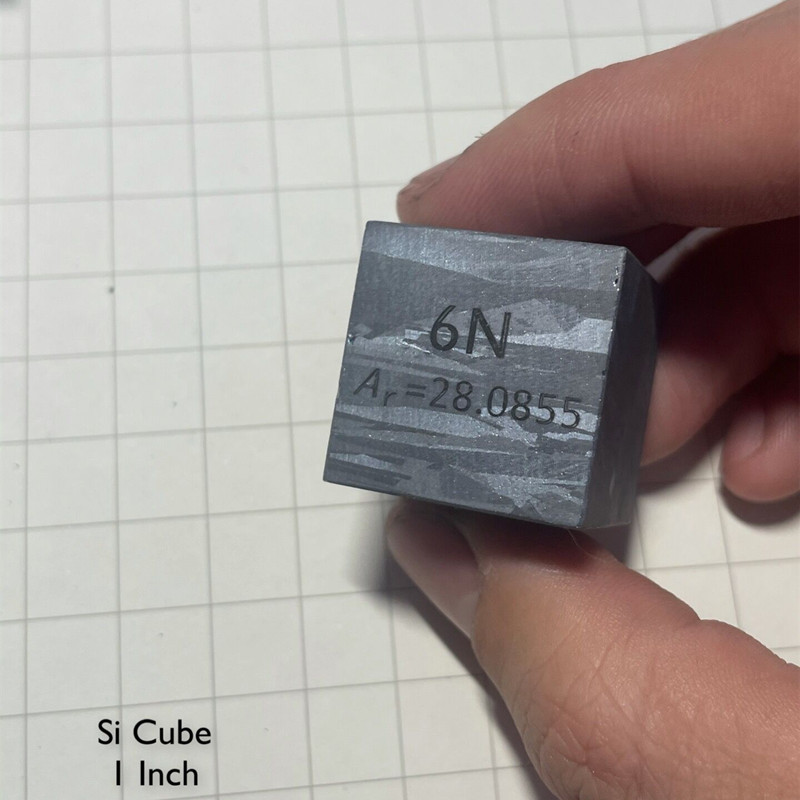 1 inch element cube of silicon - LJQMETAL