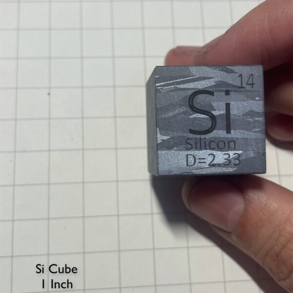 1 inch element cube of silicon - LJQMETAL