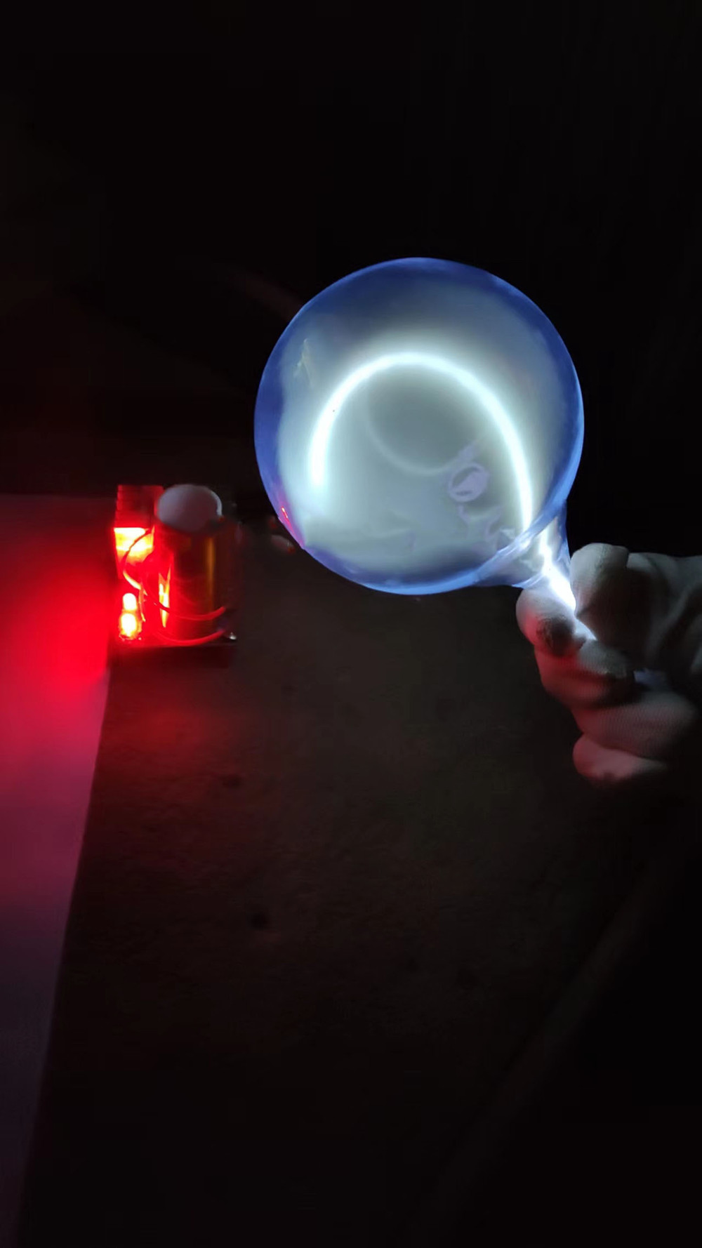 10cm Glass Sealed Xenon Balloon Rare Gas Xe Element Sample - LJQMETAL